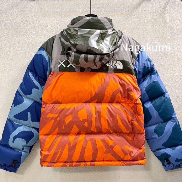 KAWS | Jackets & Coats | Nwt Kaws X The North Face Retro Nuptse Shell ...